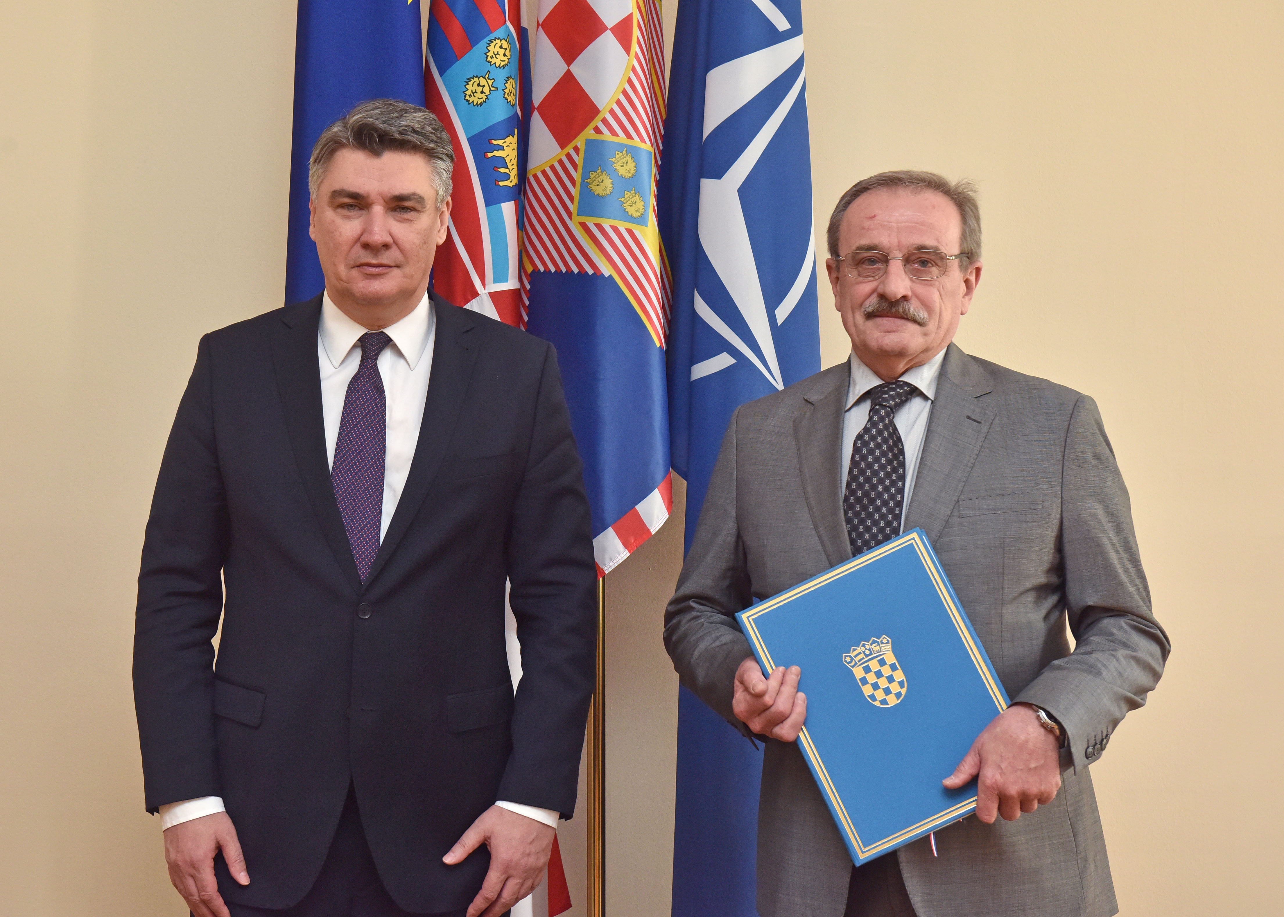 President of the Republic Presents Credentials to Newly Appointed ...