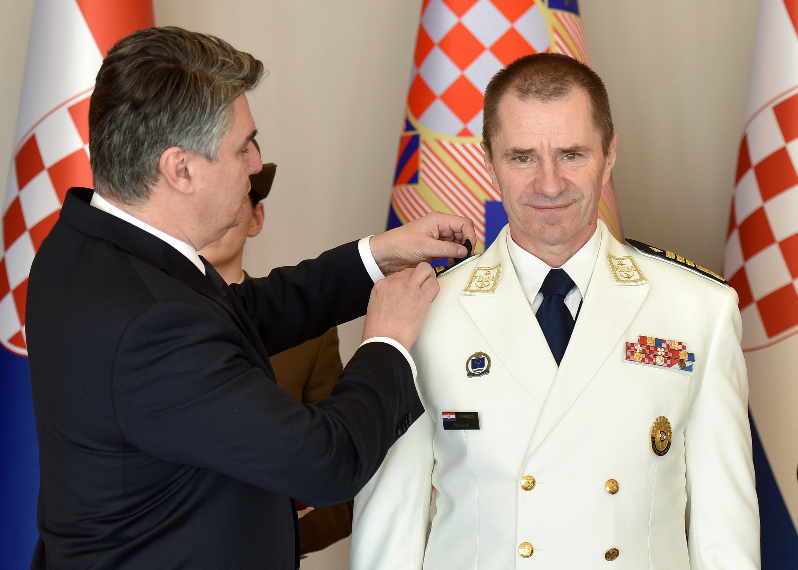 President of the Republic Appoints Vice Admiral Robert Hranj Chief of ...