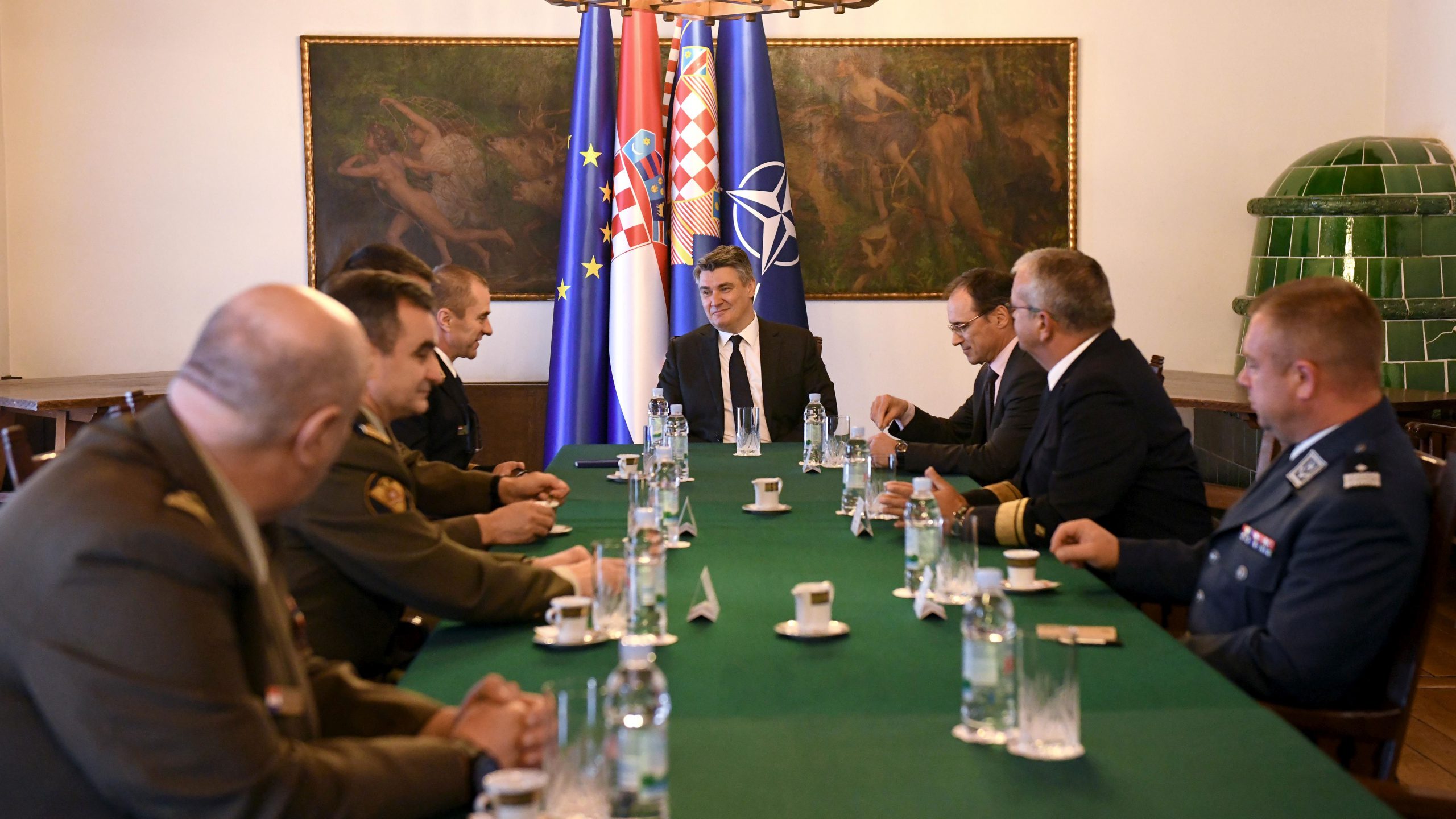 Predsjednik Republike održao sastanak s predstavnicima Glavnog stožera ...