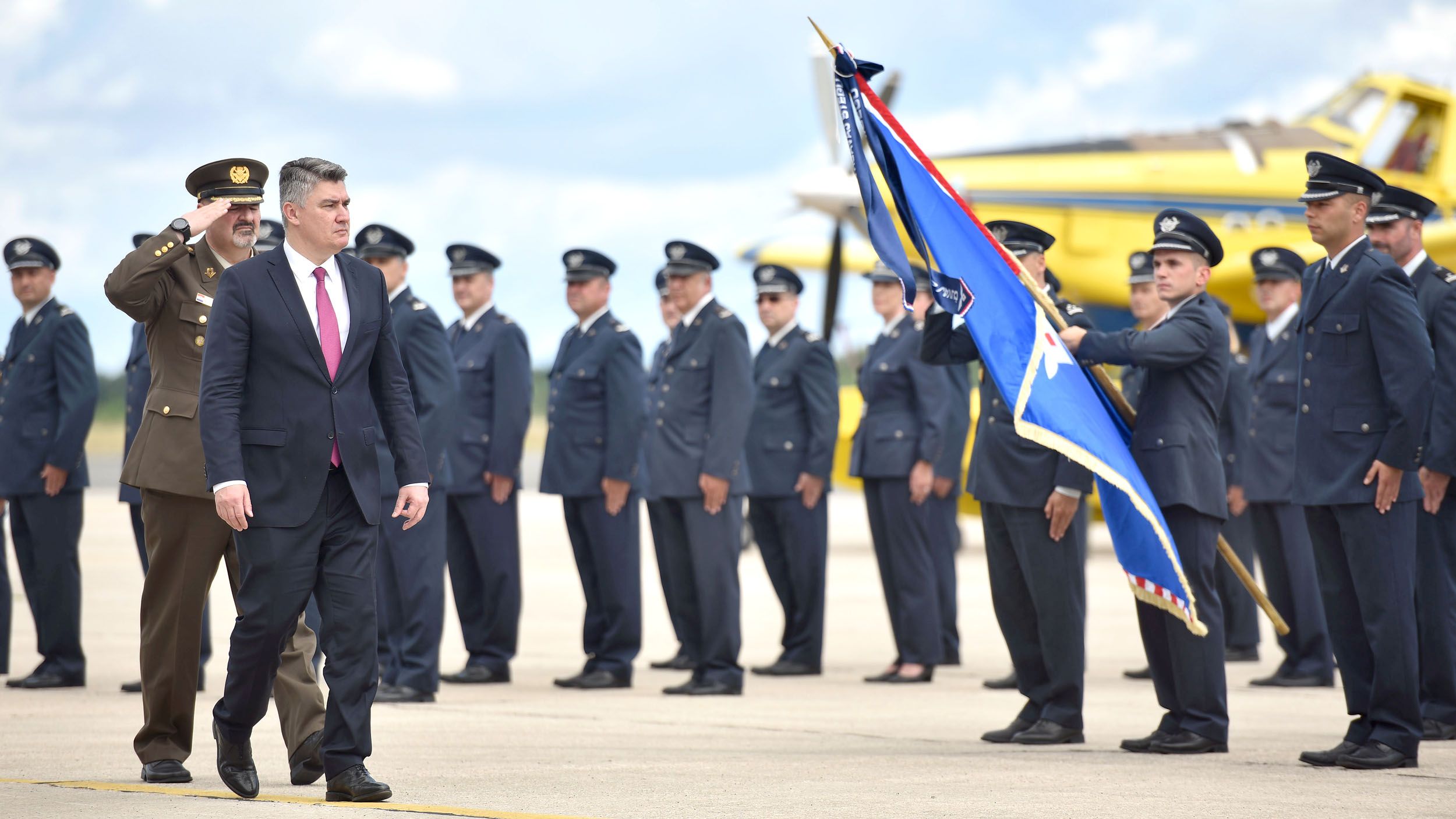 President of the Republic Attends Croatian Air Force Pilot Wings ...
