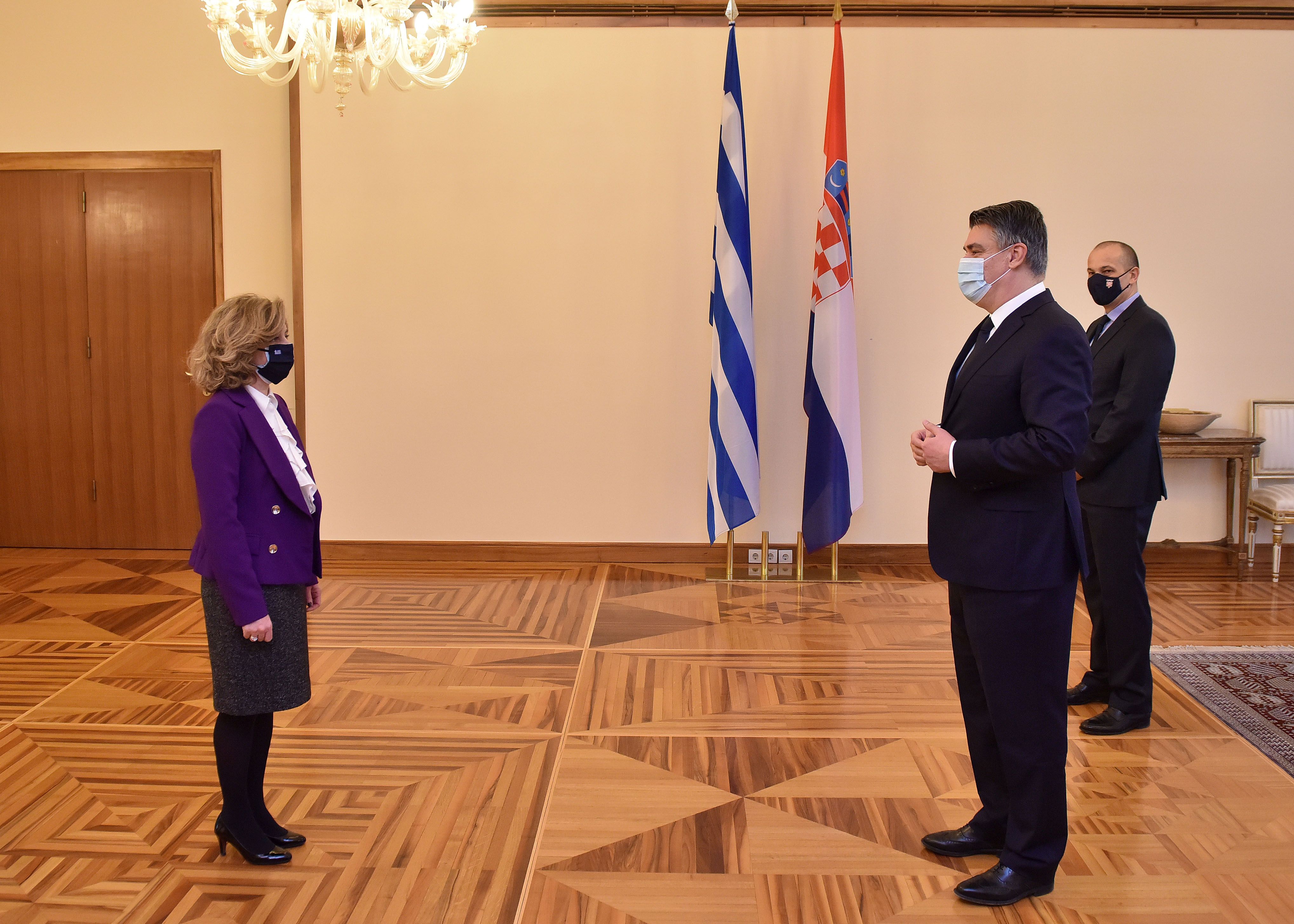 Ambassador of the Hellenic Republic Presents her Credentials ...