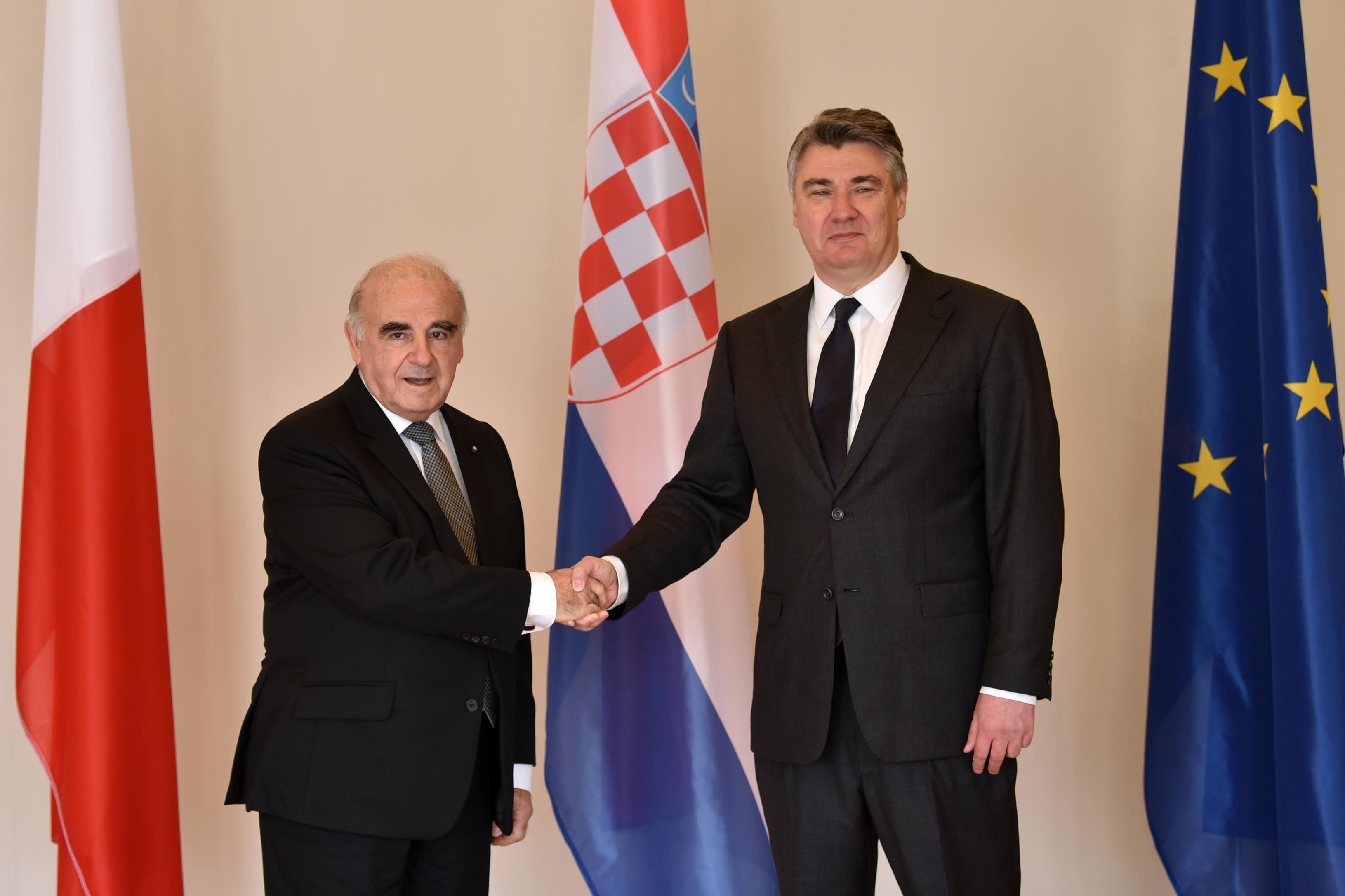 President Milanović after Meeting with President of Malta: Entry into ...