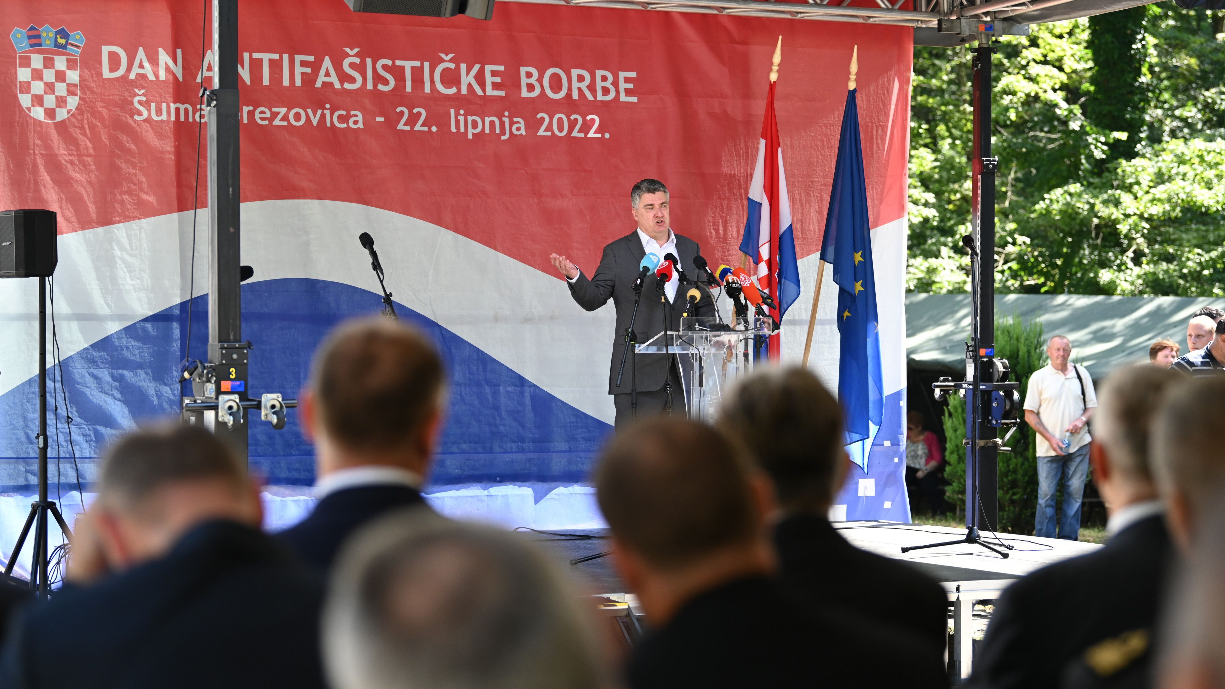 President Milanović at commemoration of Anti-Fascist Struggle Day ...
