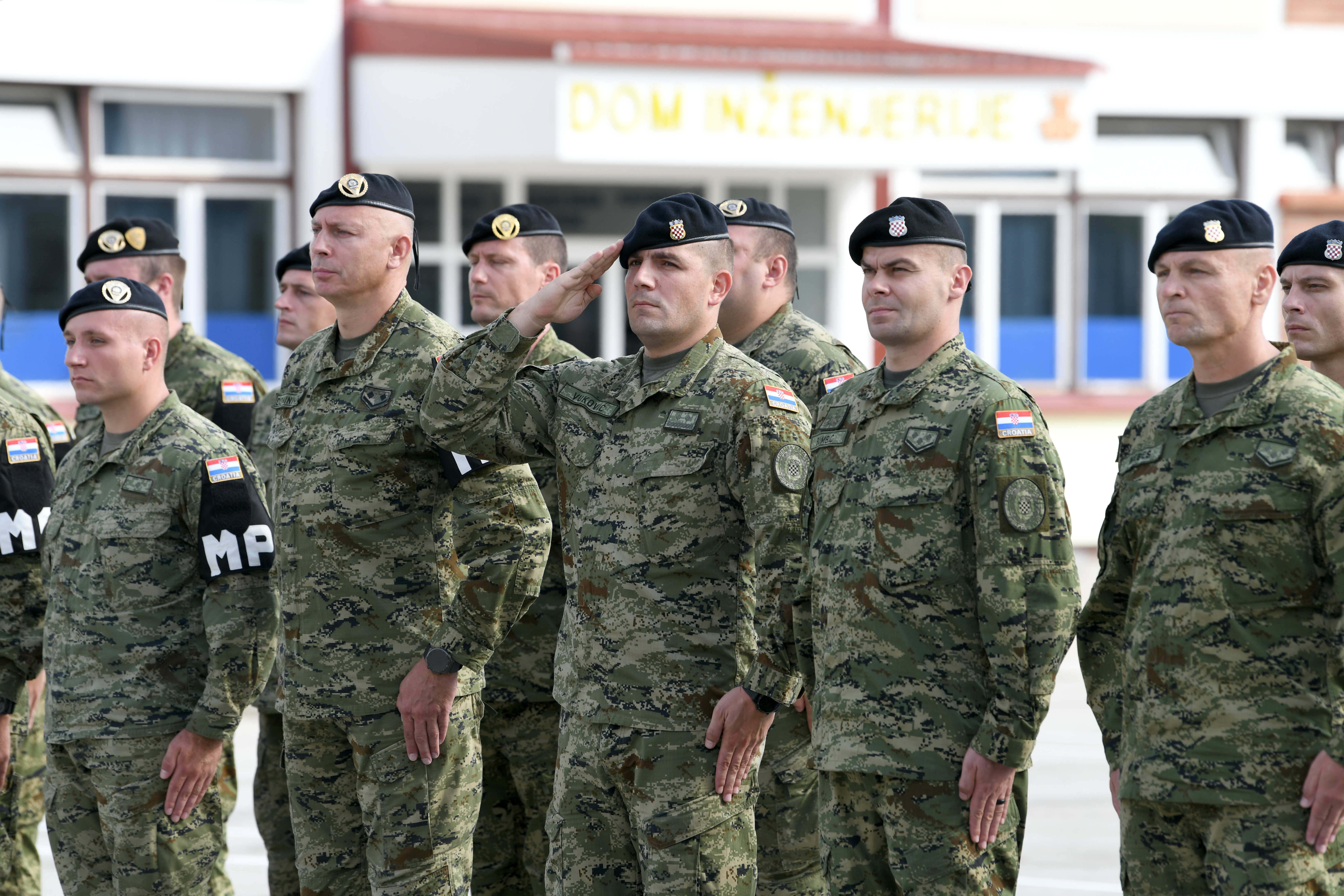 President Milanović at Send-Off Ceremony of 1st Contingent of Croatian ...