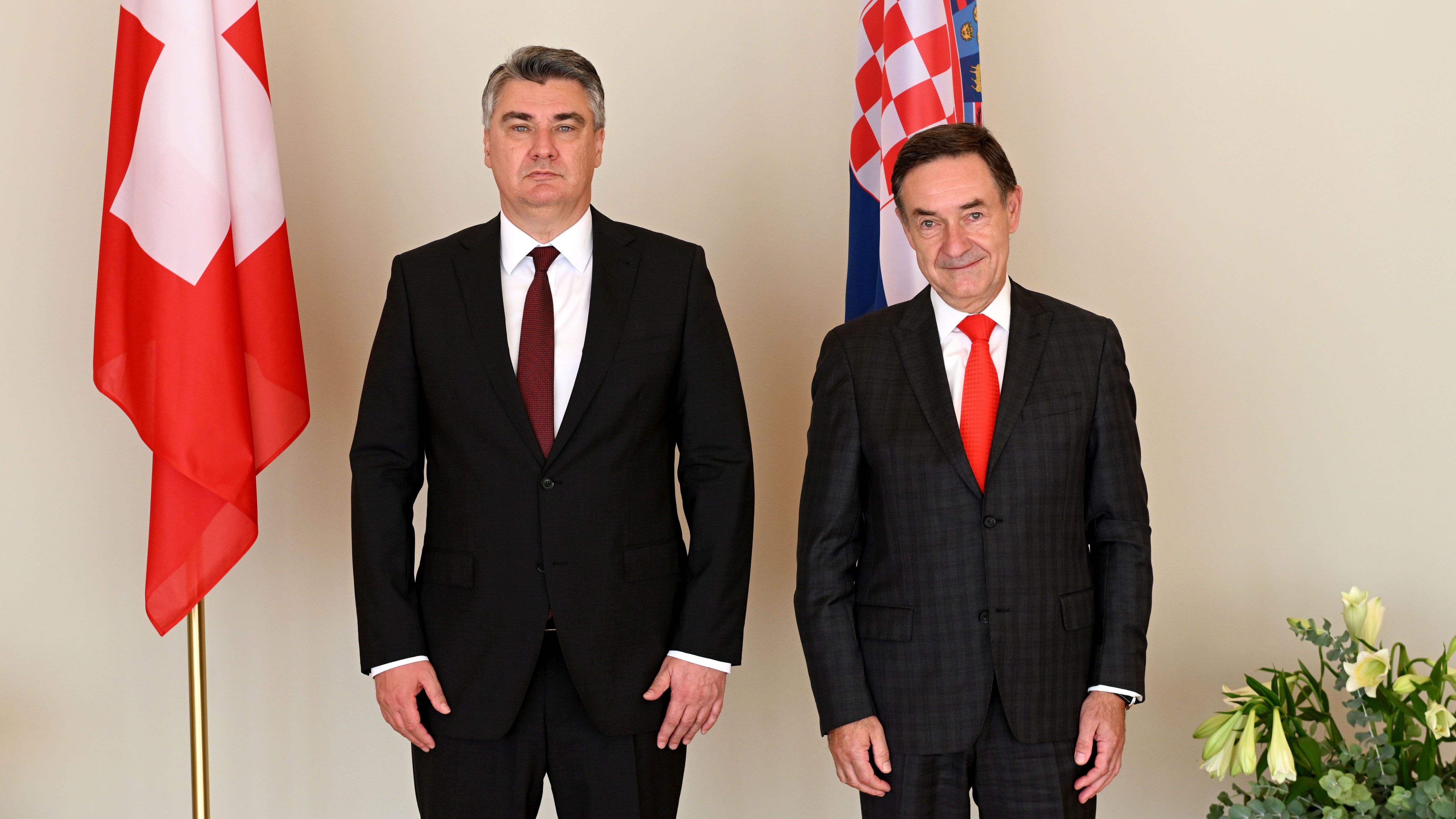 Ambassador of the Swiss Confederation Presents Credentials to President ...