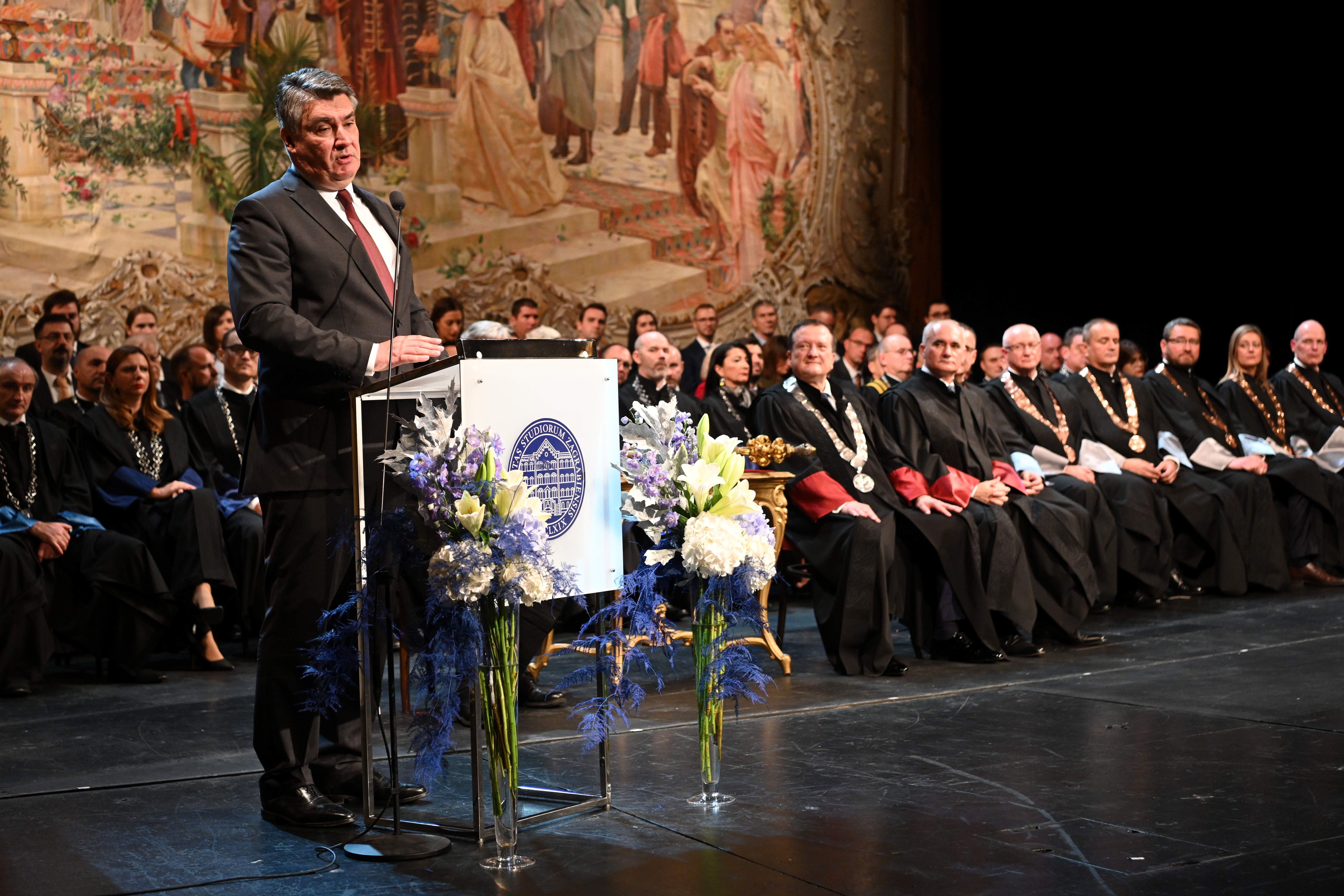 President Milanović at Inauguration Ceremony of New Rector: the ...