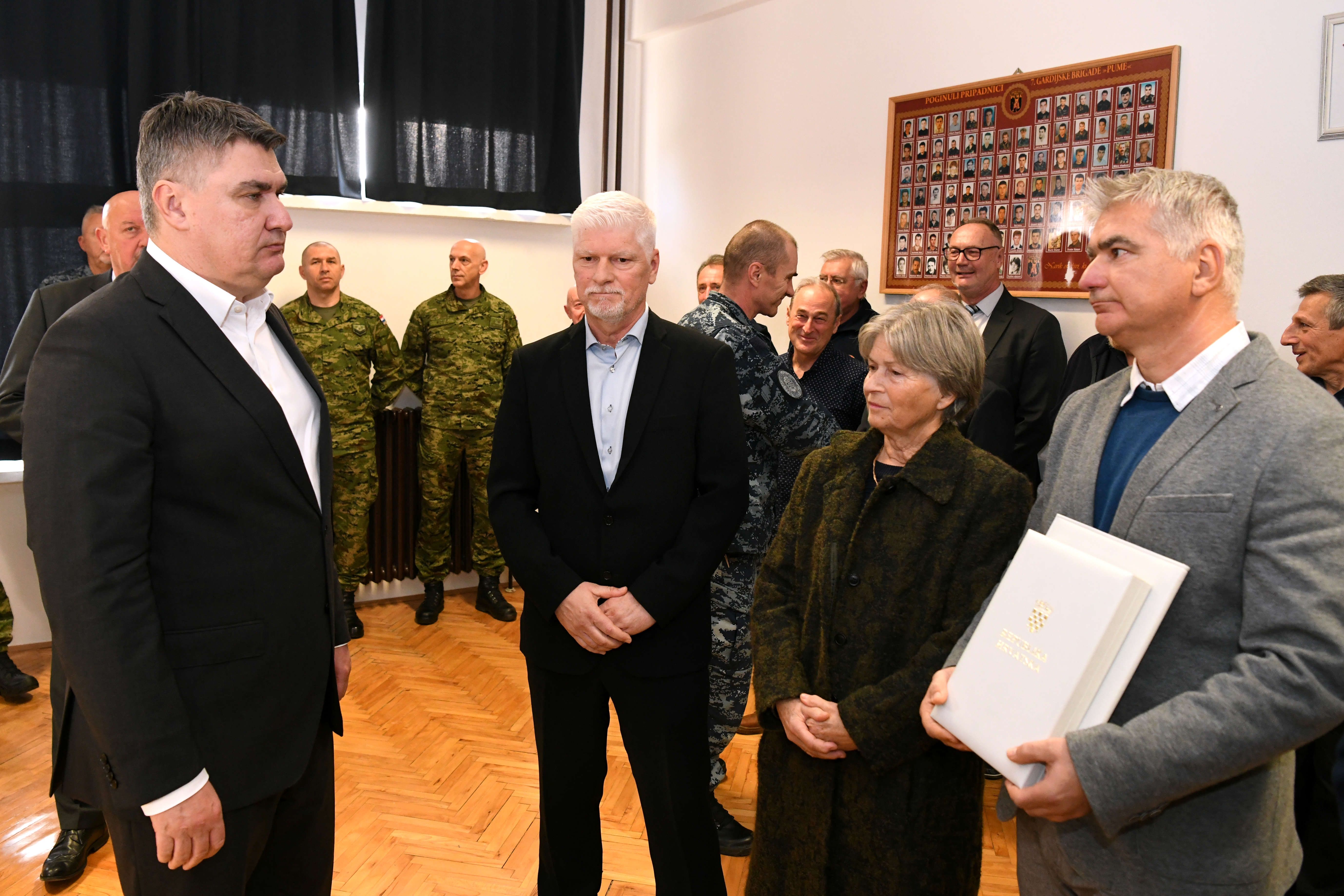 President Milanović Bestows Posthumously the Order of Duke Domagoj with ...