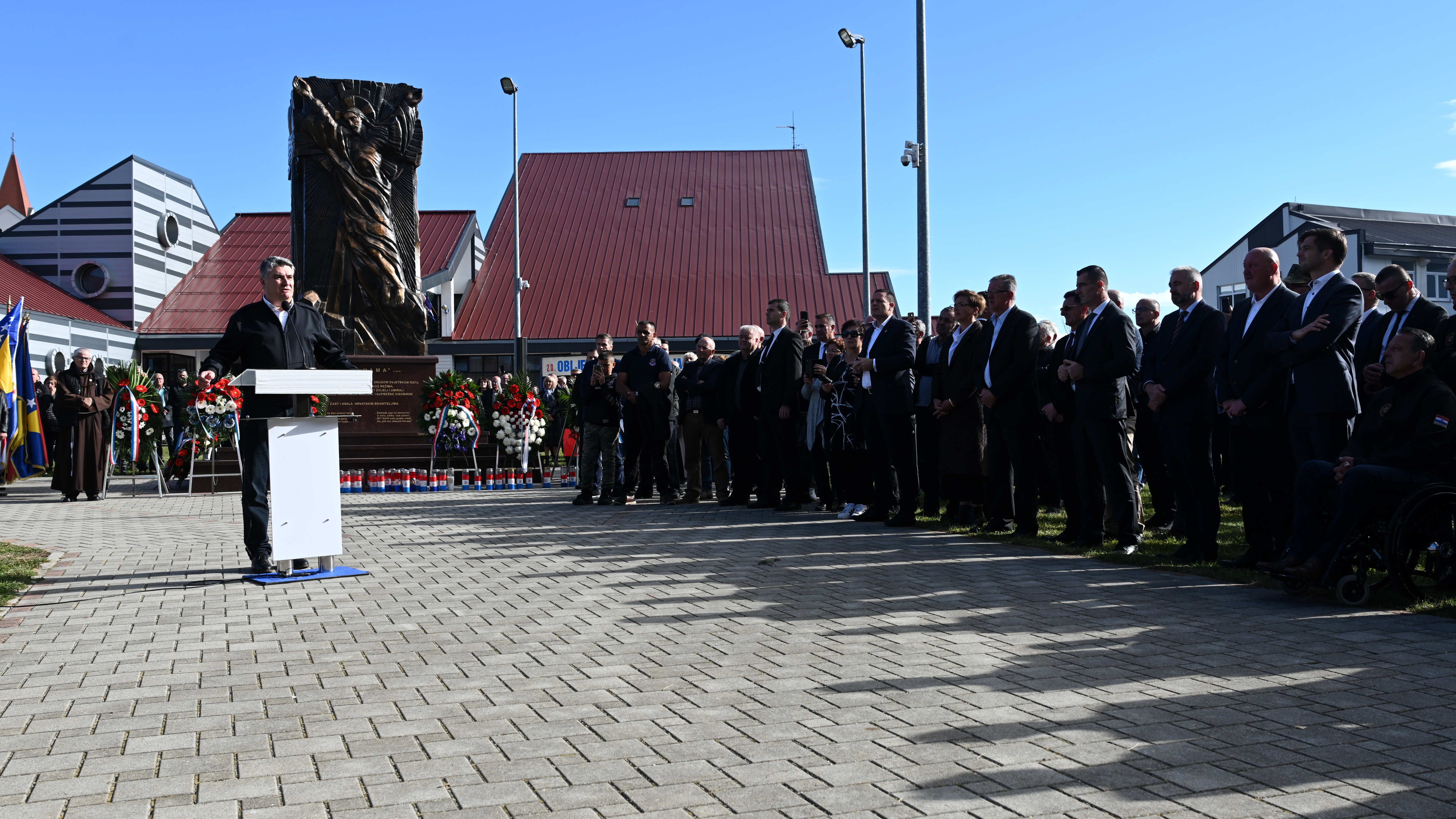 President Milanović at ceremony marking liberation of Kupres: The ...