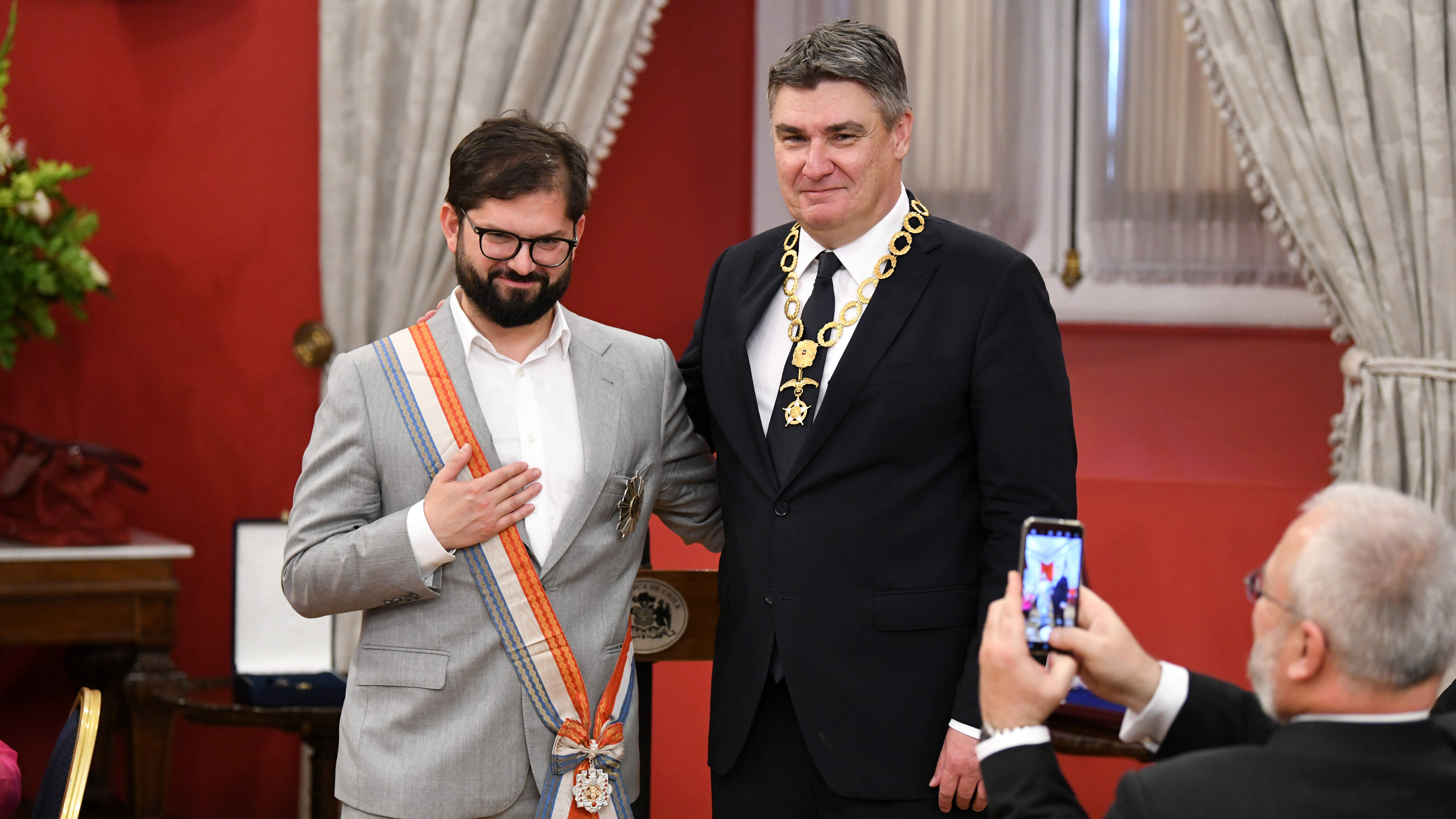 President Milanović after his meeting with Chilean President Boric: We ...