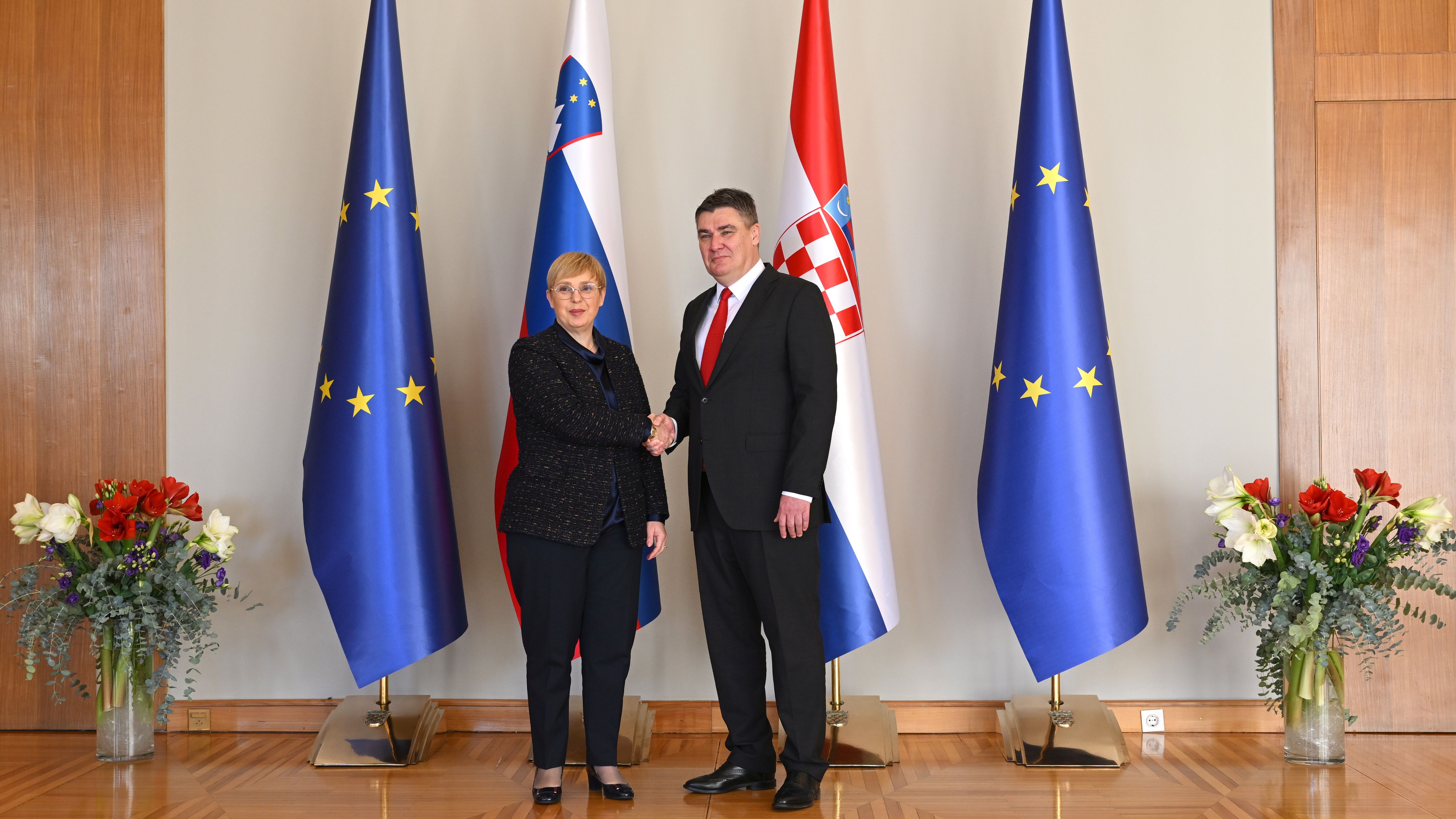 Predsjednik Milanović razgovarao sa slovenskom predsjednicom Natašom Pirc Musar: Odnose u regiji ...