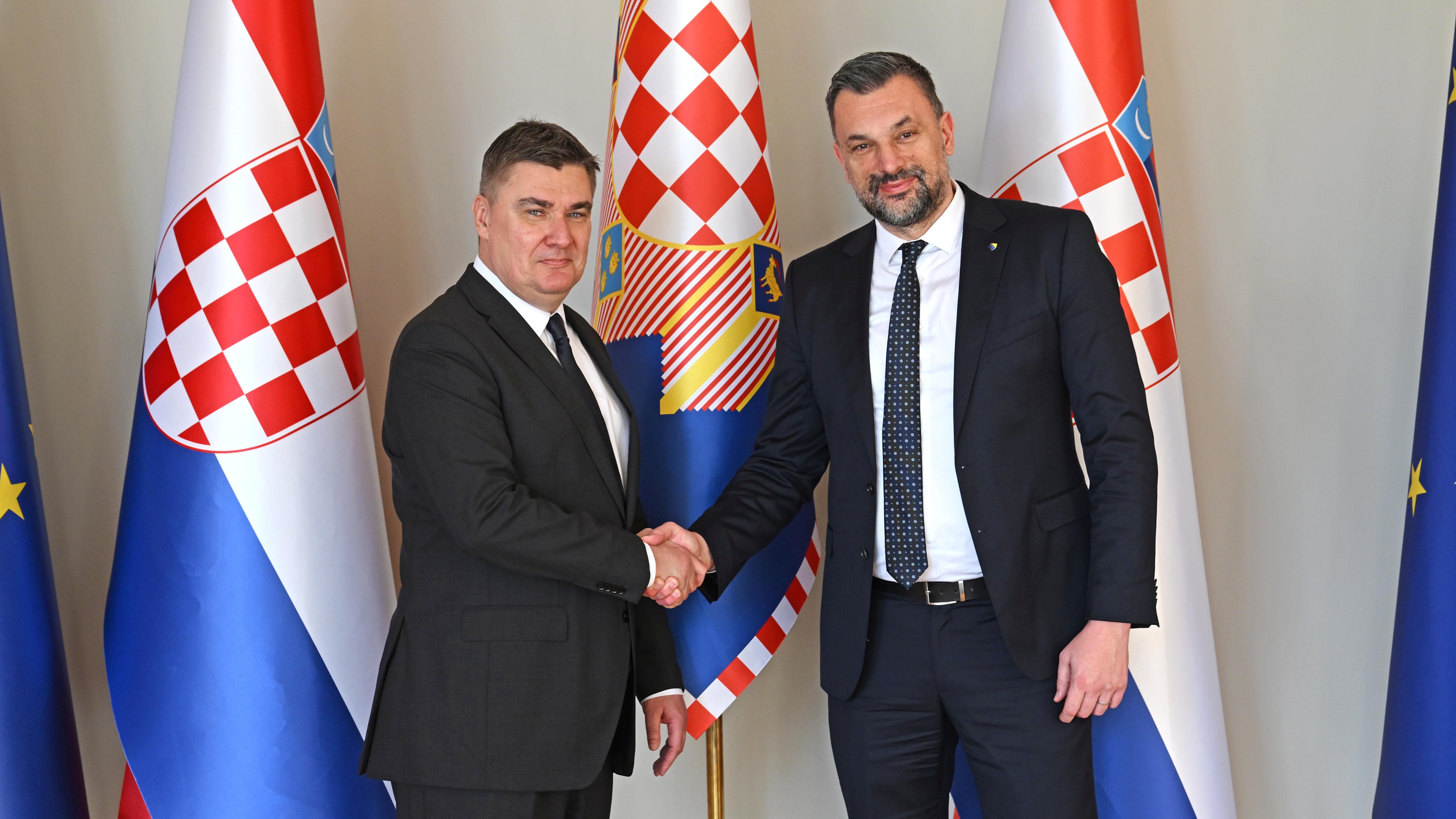 Predsjednik Milanović razgovarao s ministrom vanjskih poslova Bosne i ...