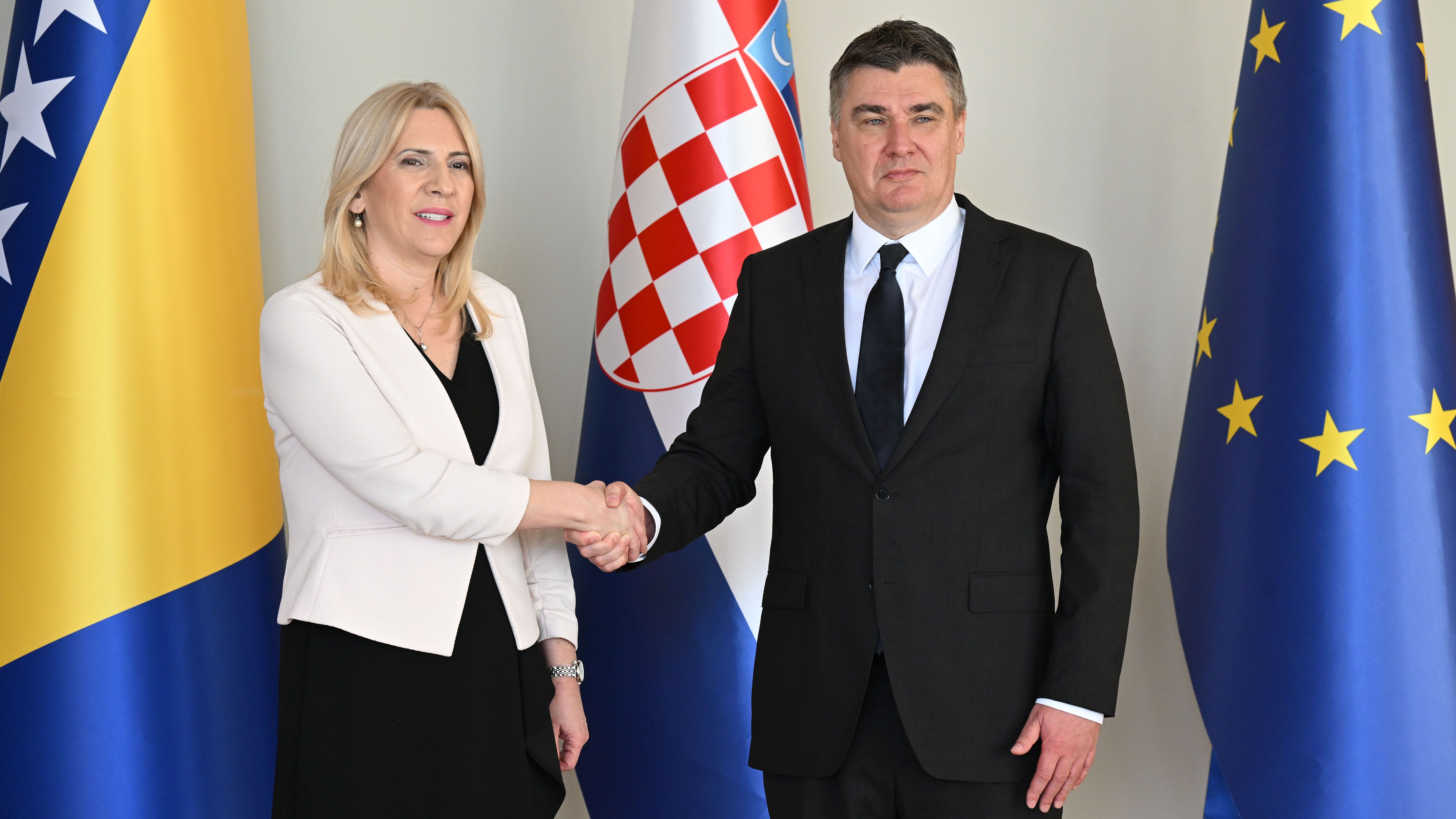 Predsjednik Milanović nakon sastanka sa Željkom Cvijanović: Dayton je temelj Bosne i Hercegovine ...