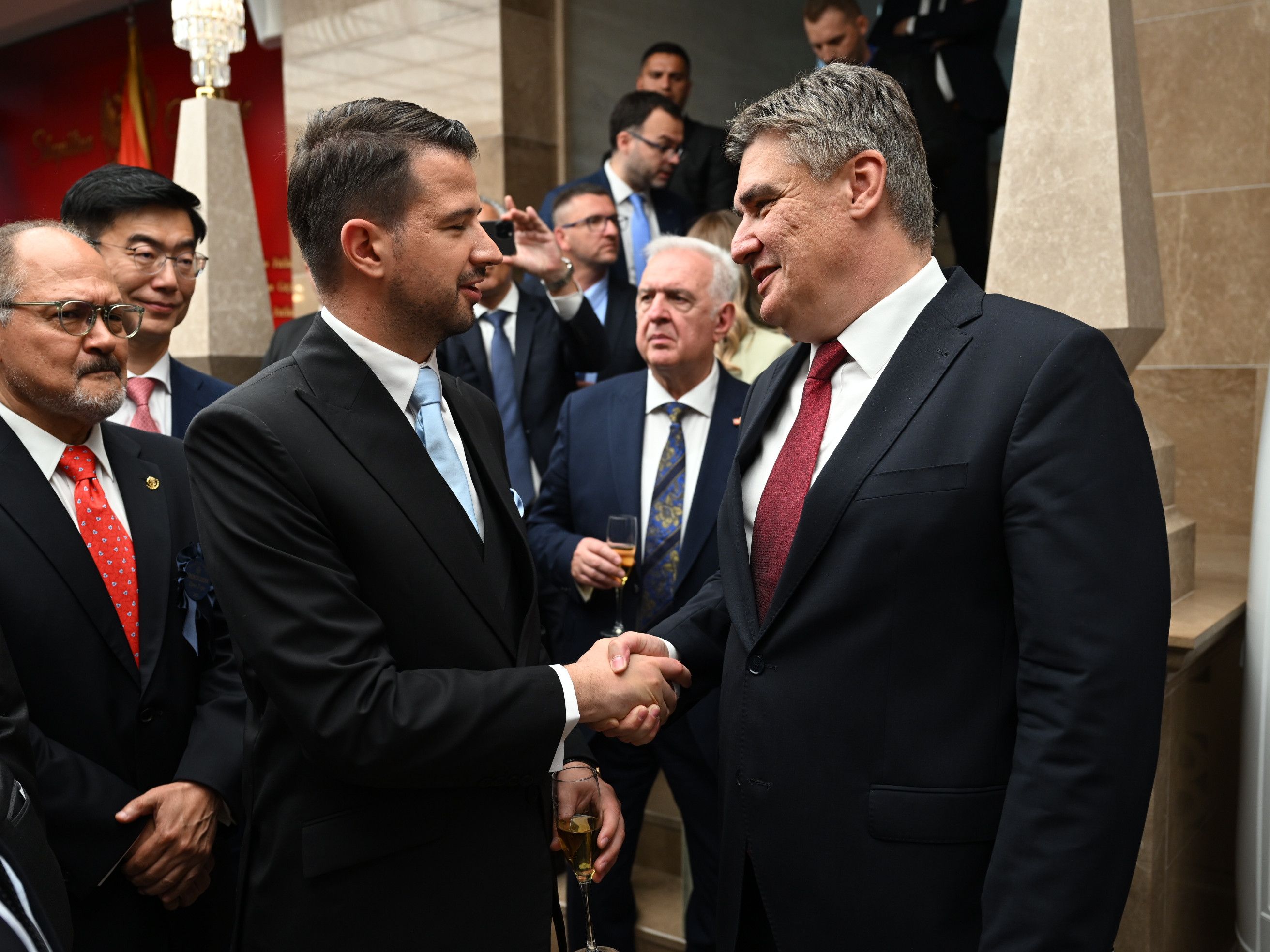 President Milanović Attends Inauguration of New President of Montenegro ...