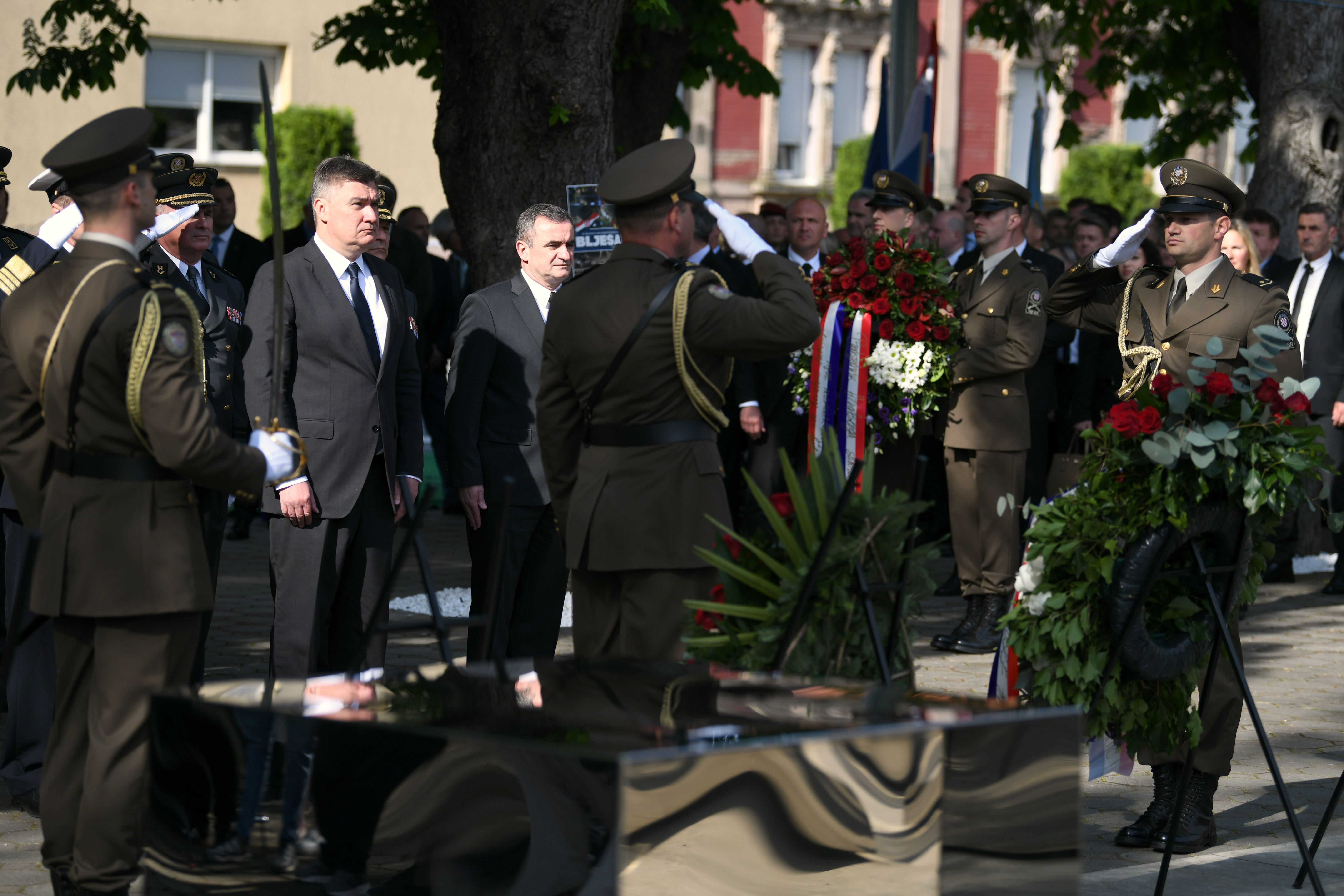 President Milanović Attends 28th Anniversary of Military and Police ...