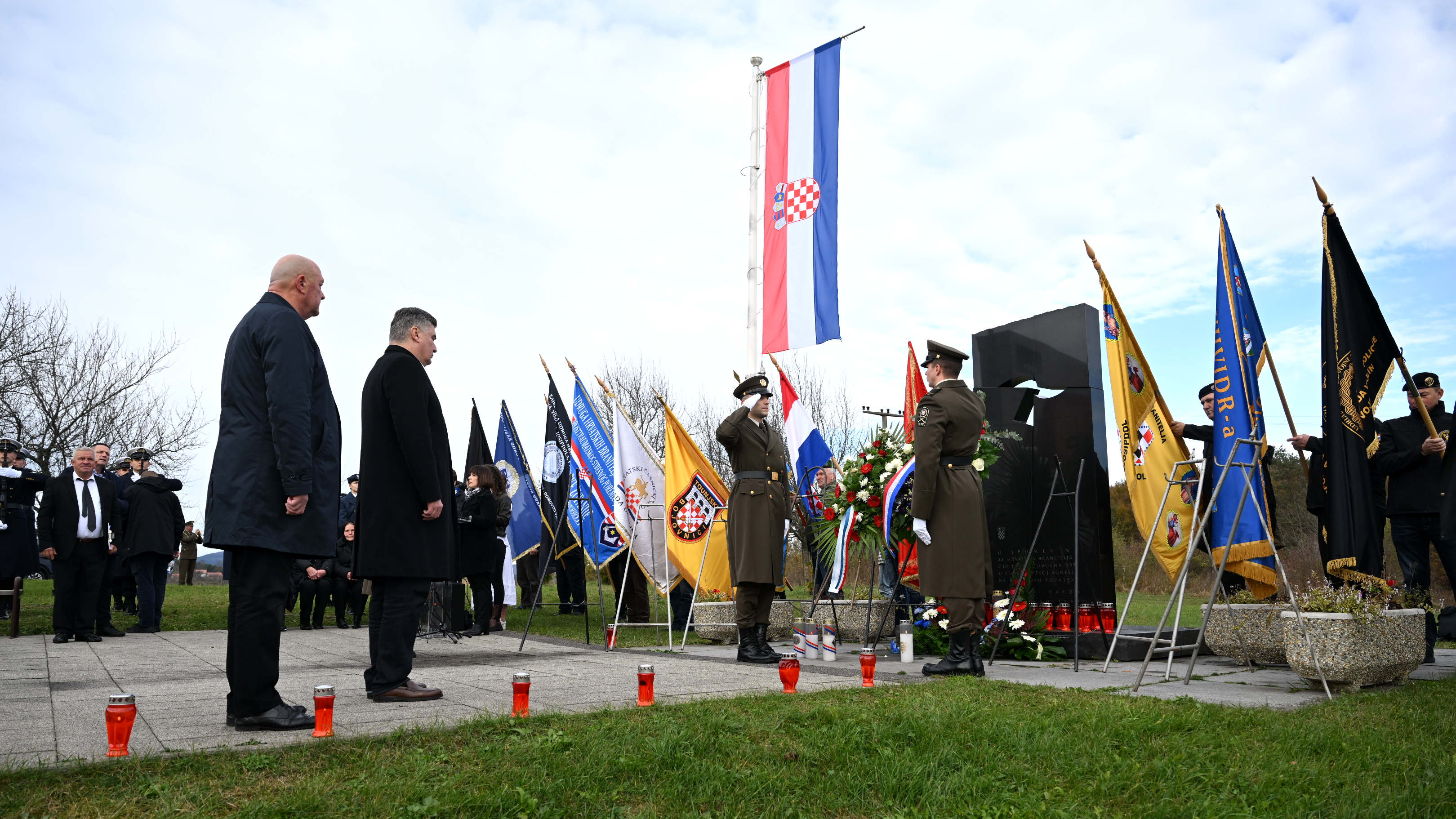 President Milanović Pays Tribute to Homeland War Victims - President of ...