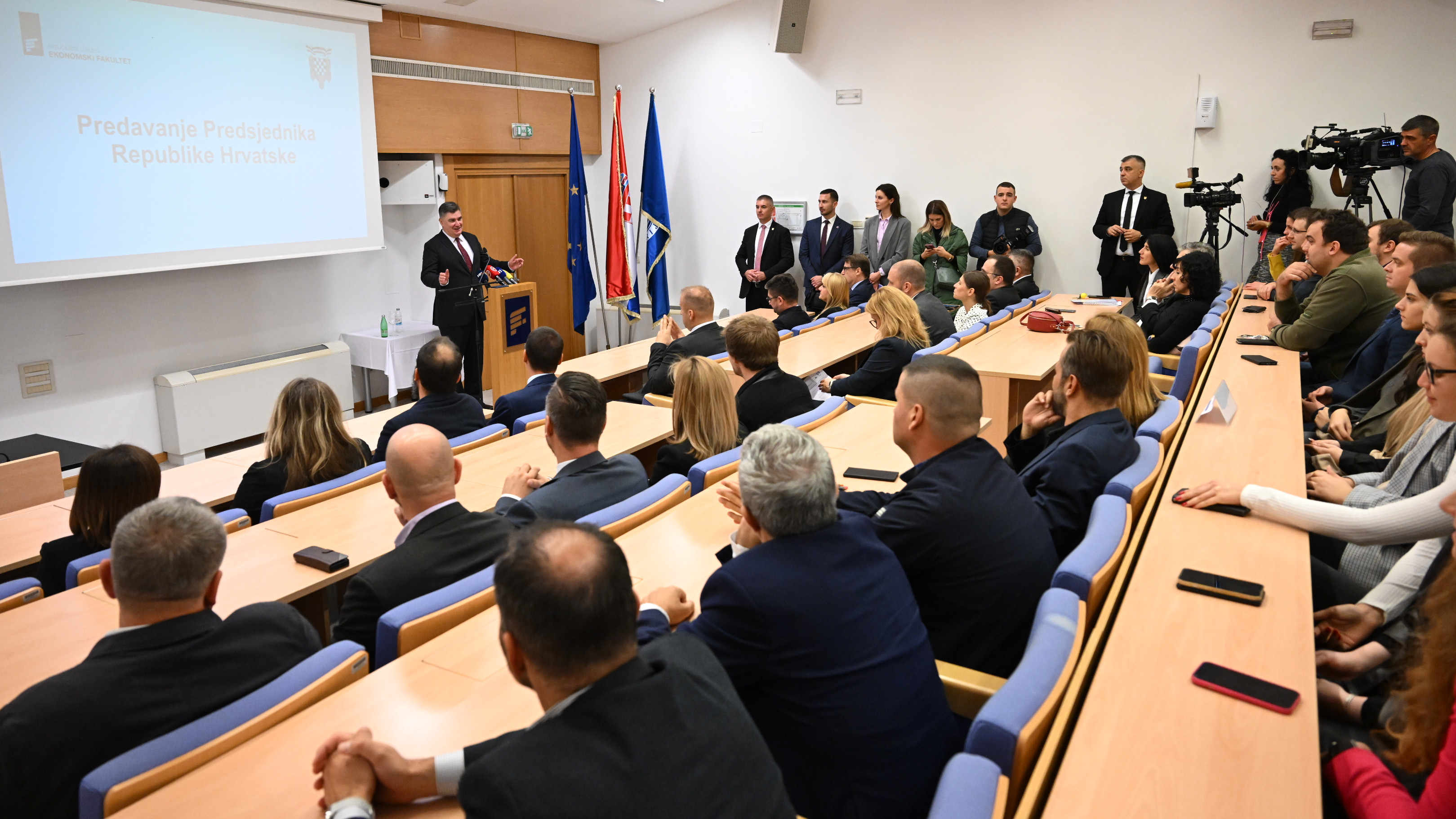 President Milanović in Lecture to Students: Authority at the European ...