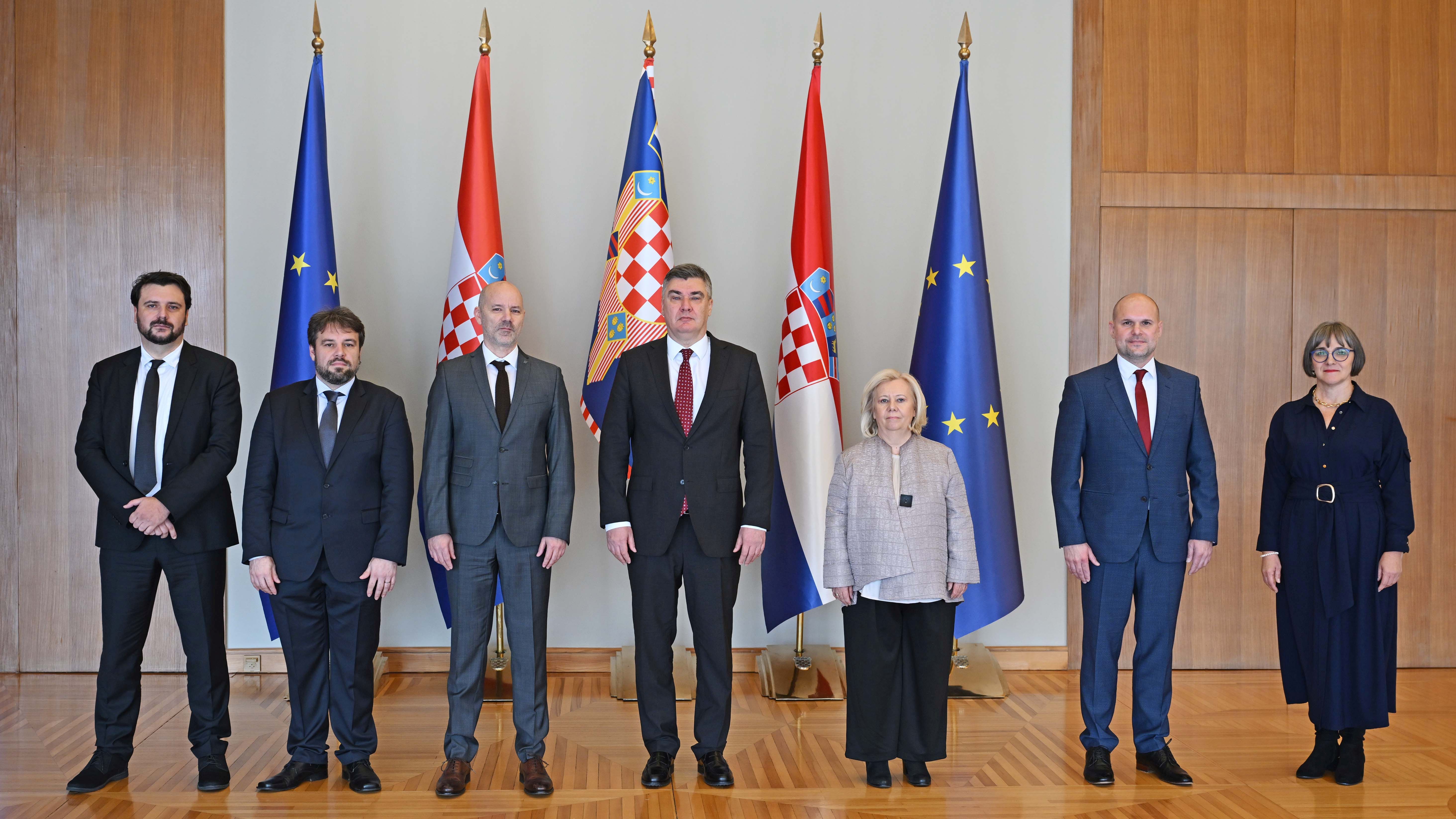 President Milanović Receives Zagreb Faculty of Veterinary Medicine ...