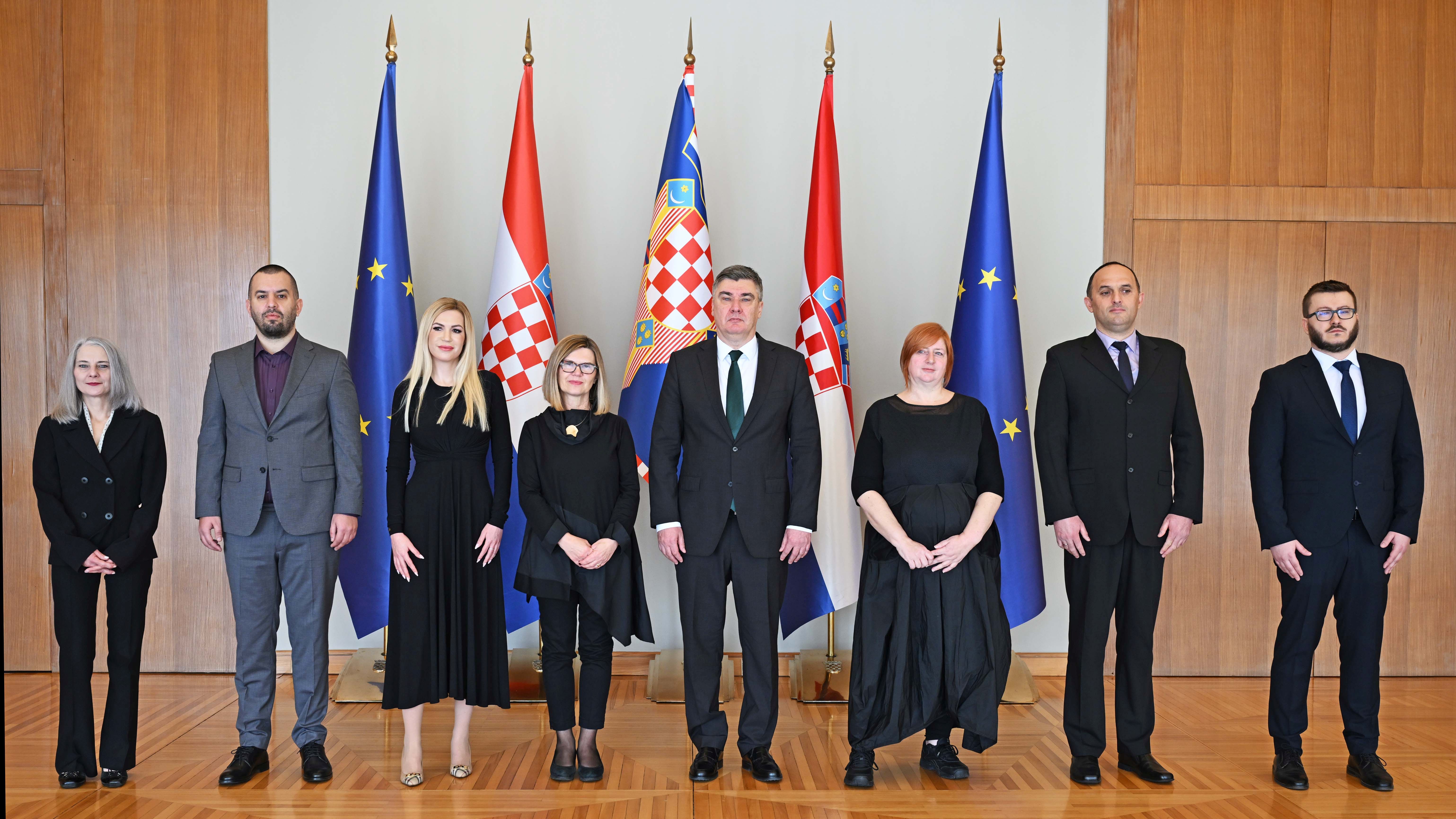 President Milanović Receives Croatian Psychological Chamber Delegation ...