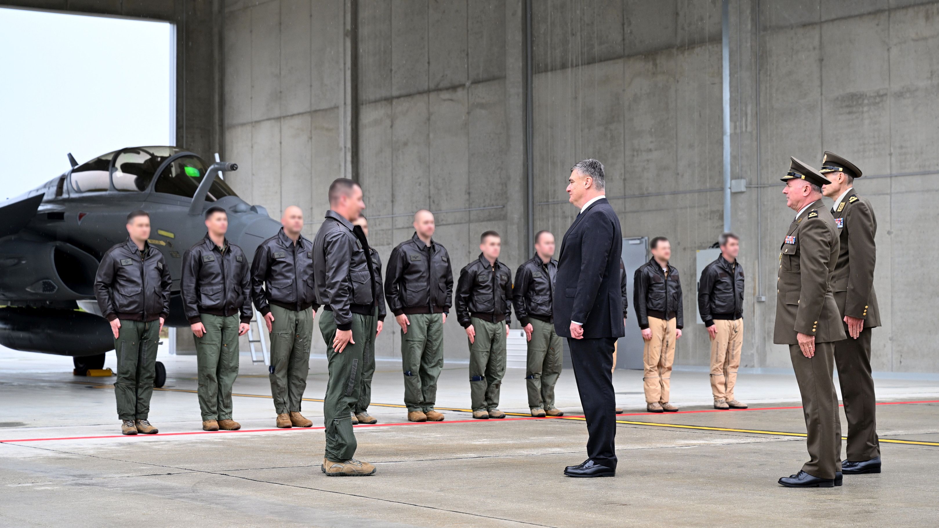 President Milanović at Ceremony to Welcome Rafale Fighter Jets: This is ...