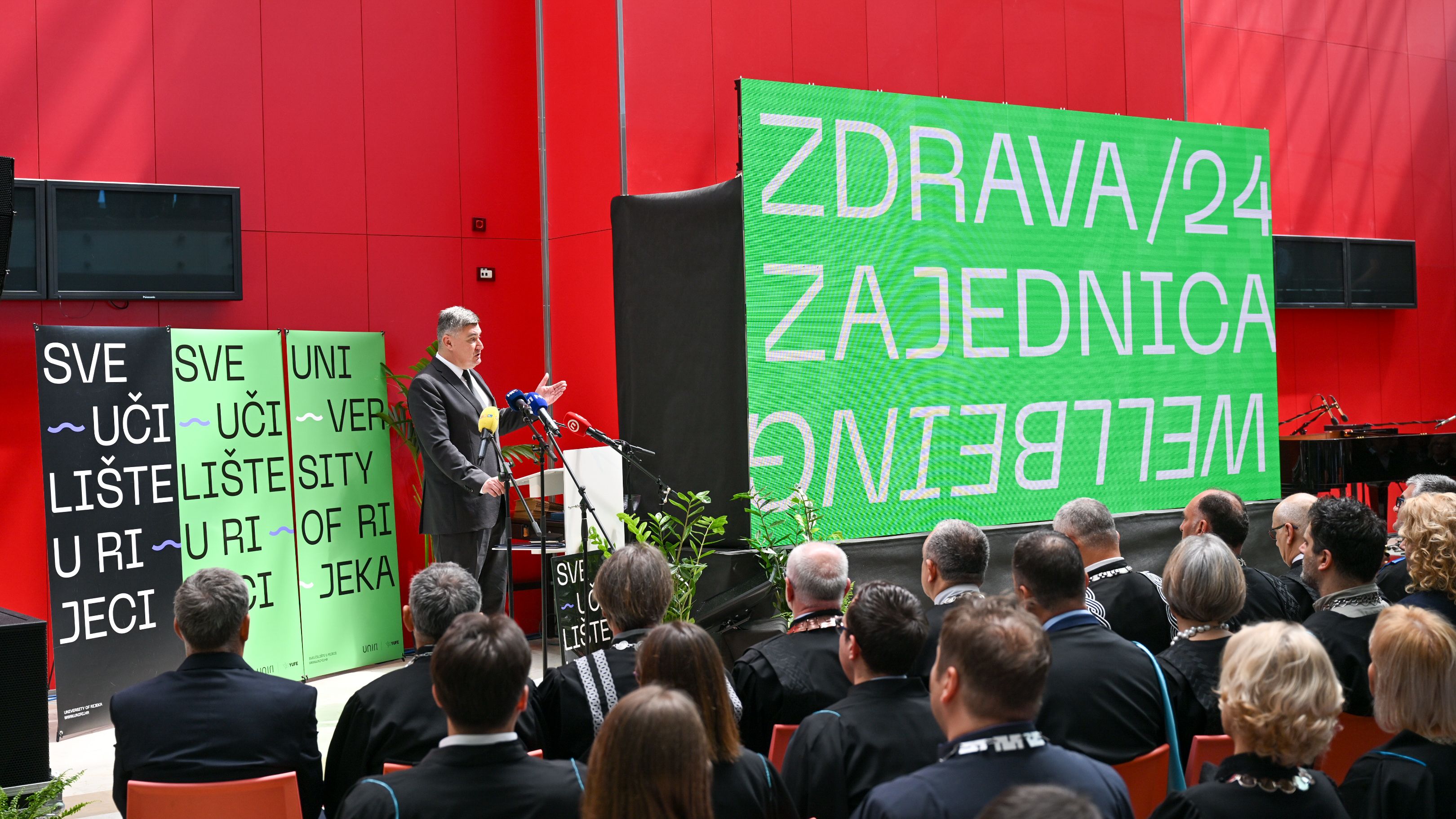 Predsjednik Milanović na obilježavanju Dana Sveučilišta u Rijeci: Rijeka je otvoren grad što je ...