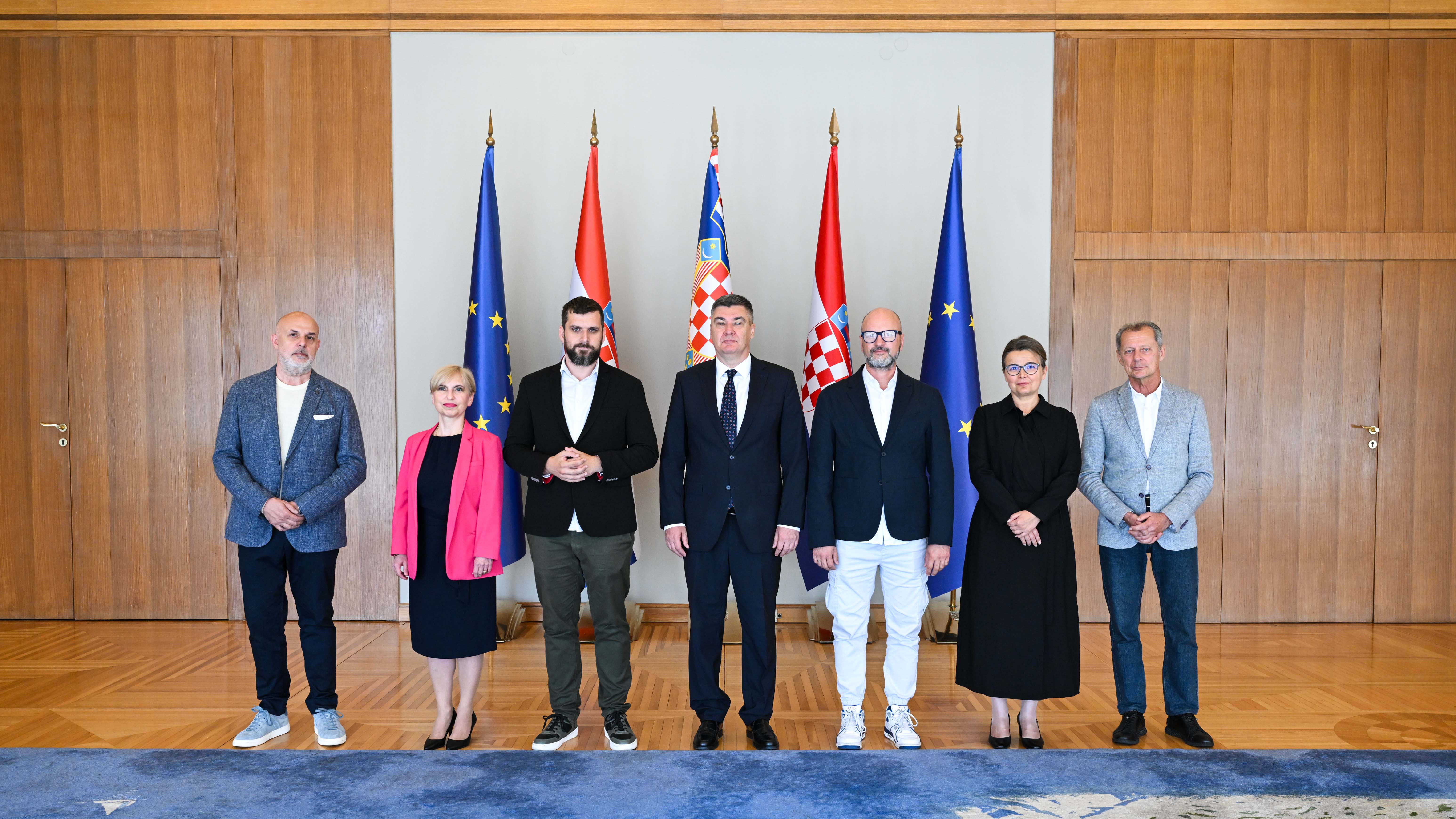 President of the Republic Receives Zagreb Society of Architects ...