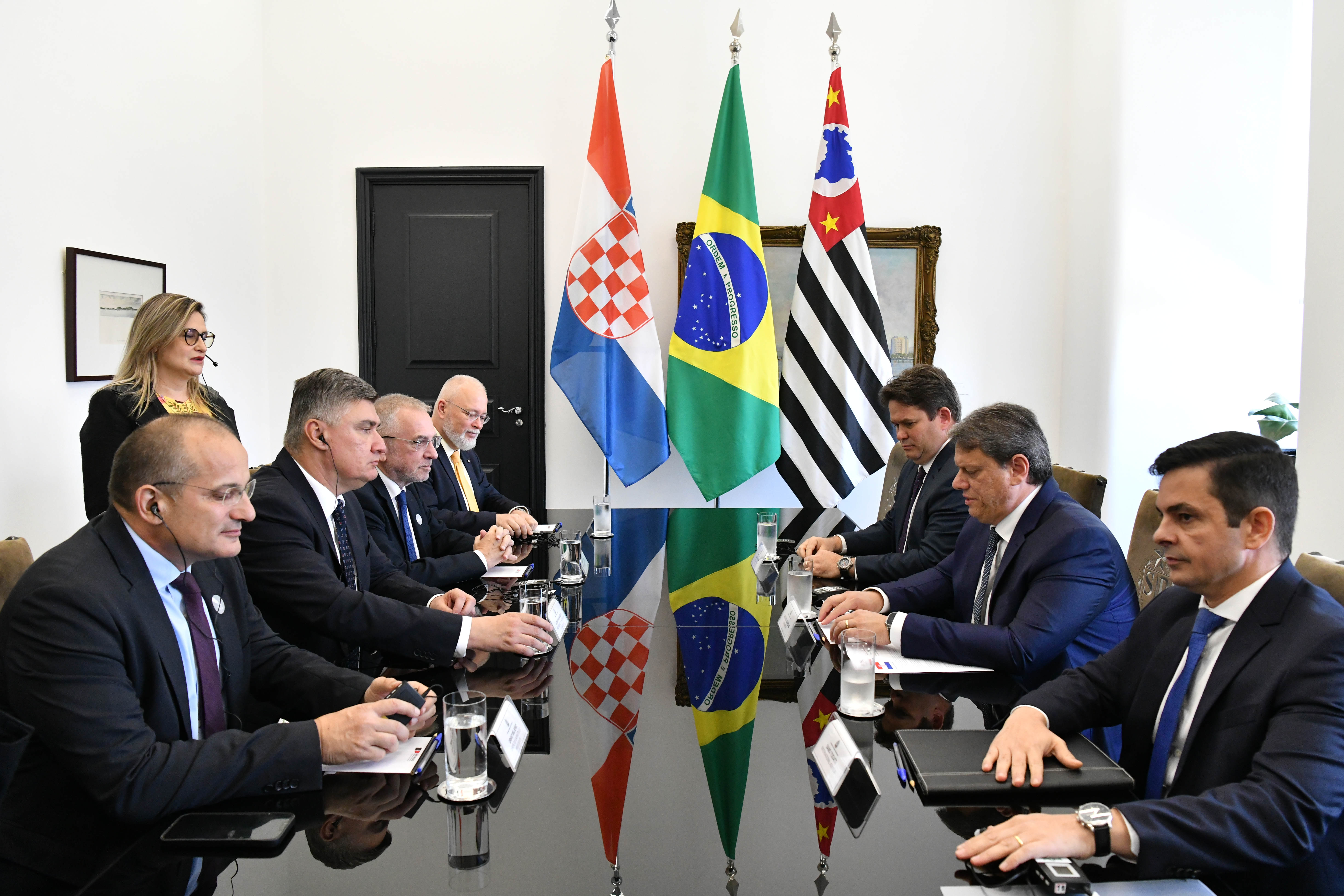 President Milanović Meets with Governor and Mayor of São Paulo, Brazil ...