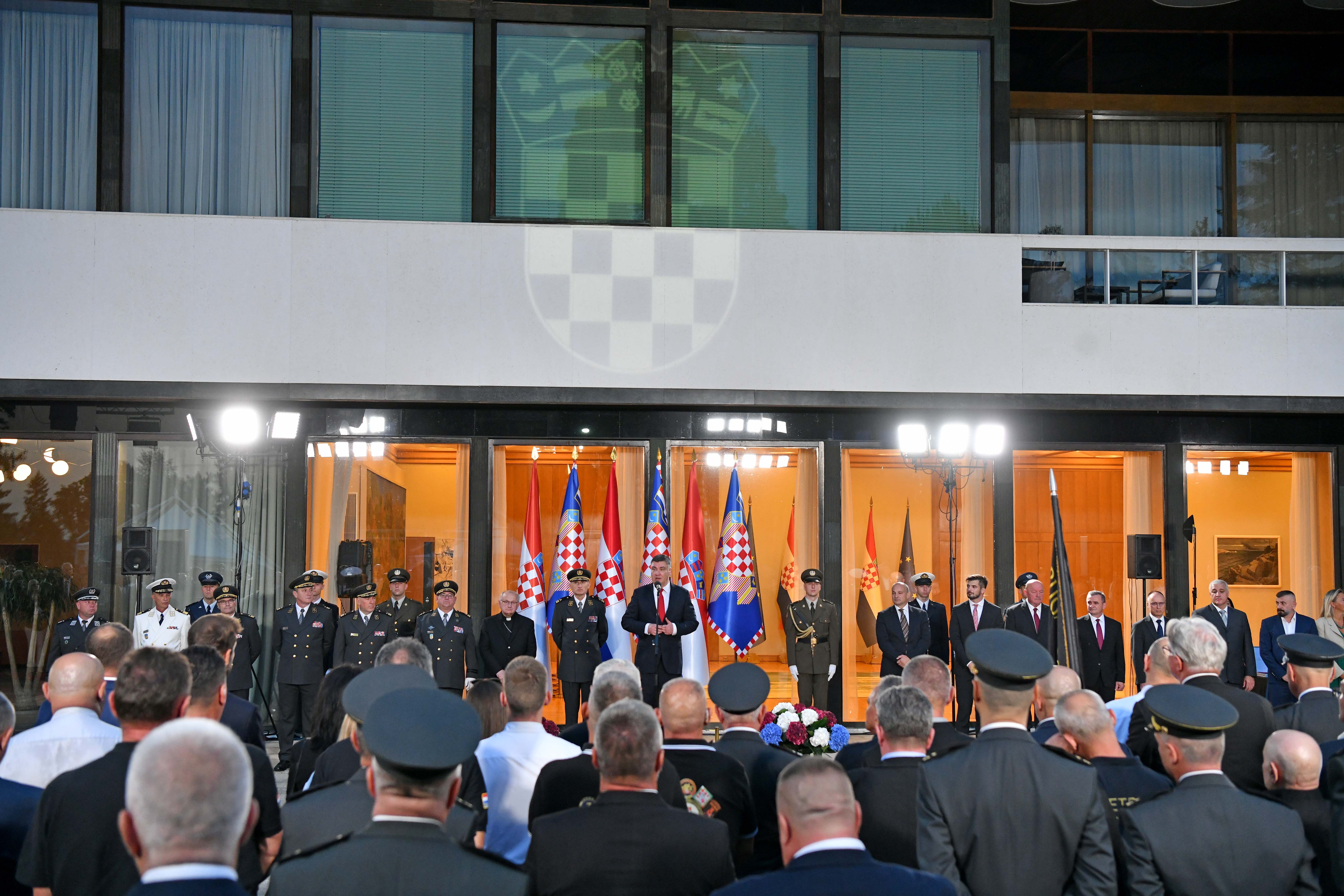 President Milanović Posthumously Awards Honorary Brigadier General ...