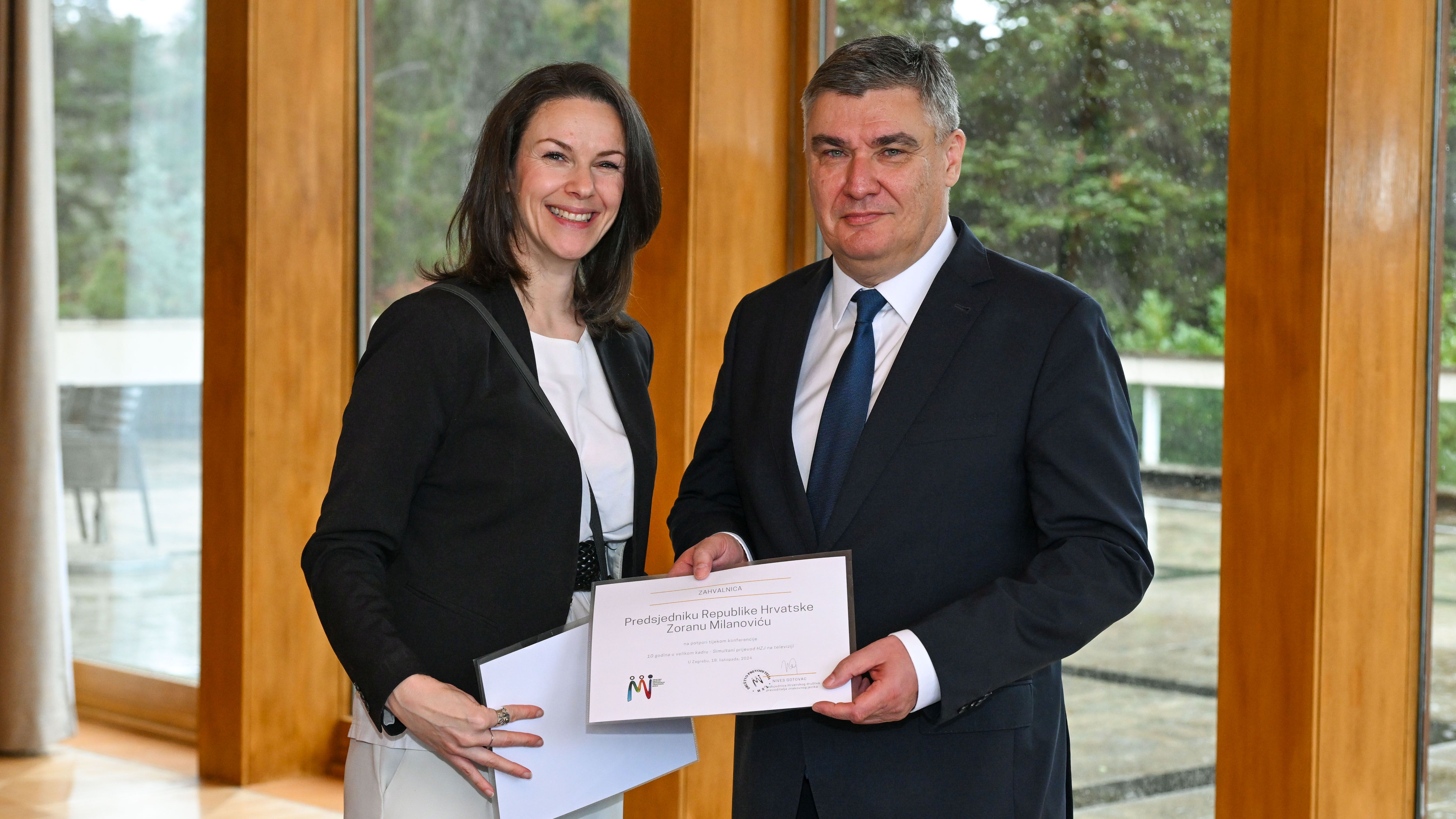 Croatian Association of Sign Language Interpreters Expresses Gratitude ...