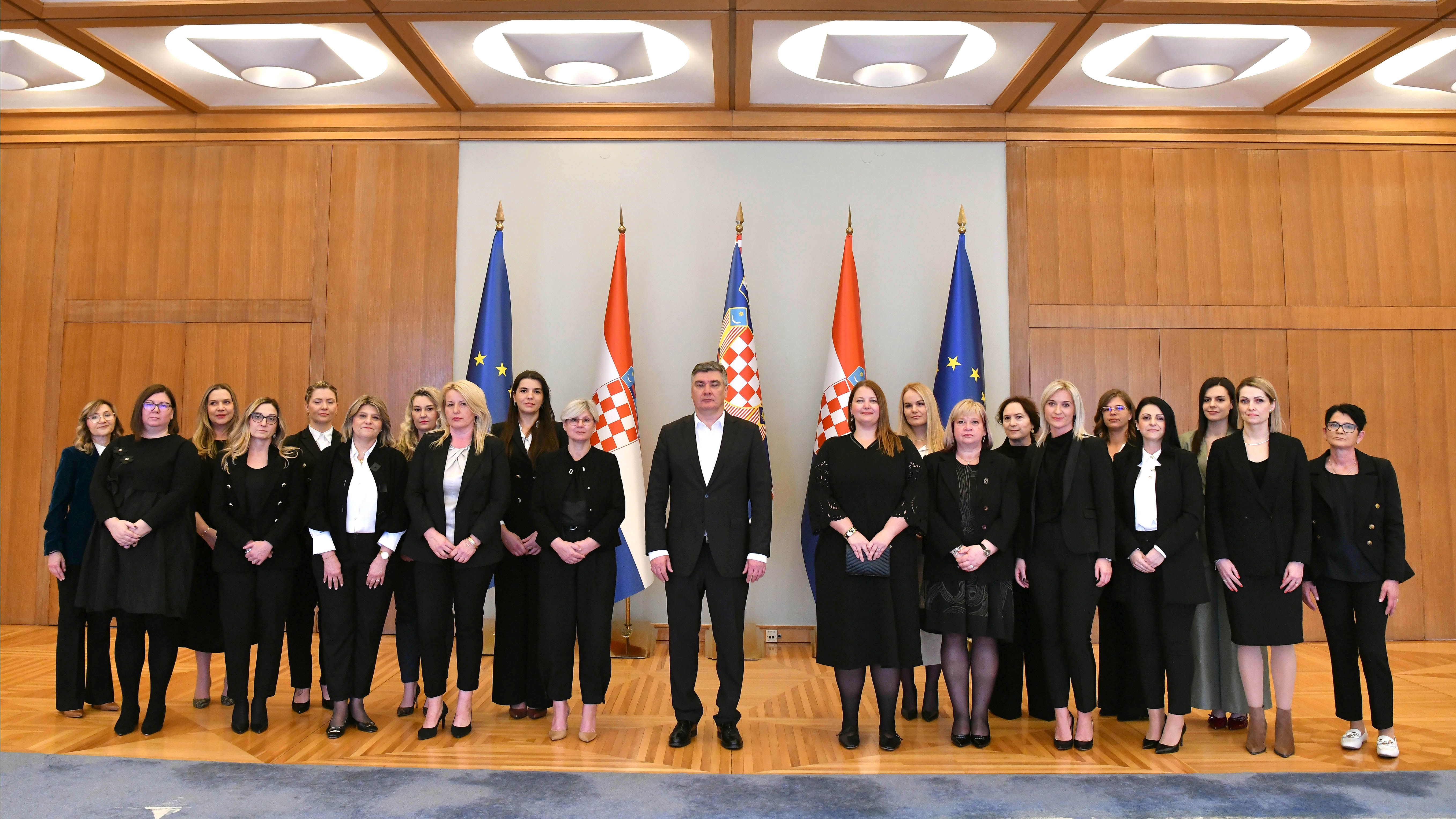 President Milanović Meets with Vinogradska Nursing School ...