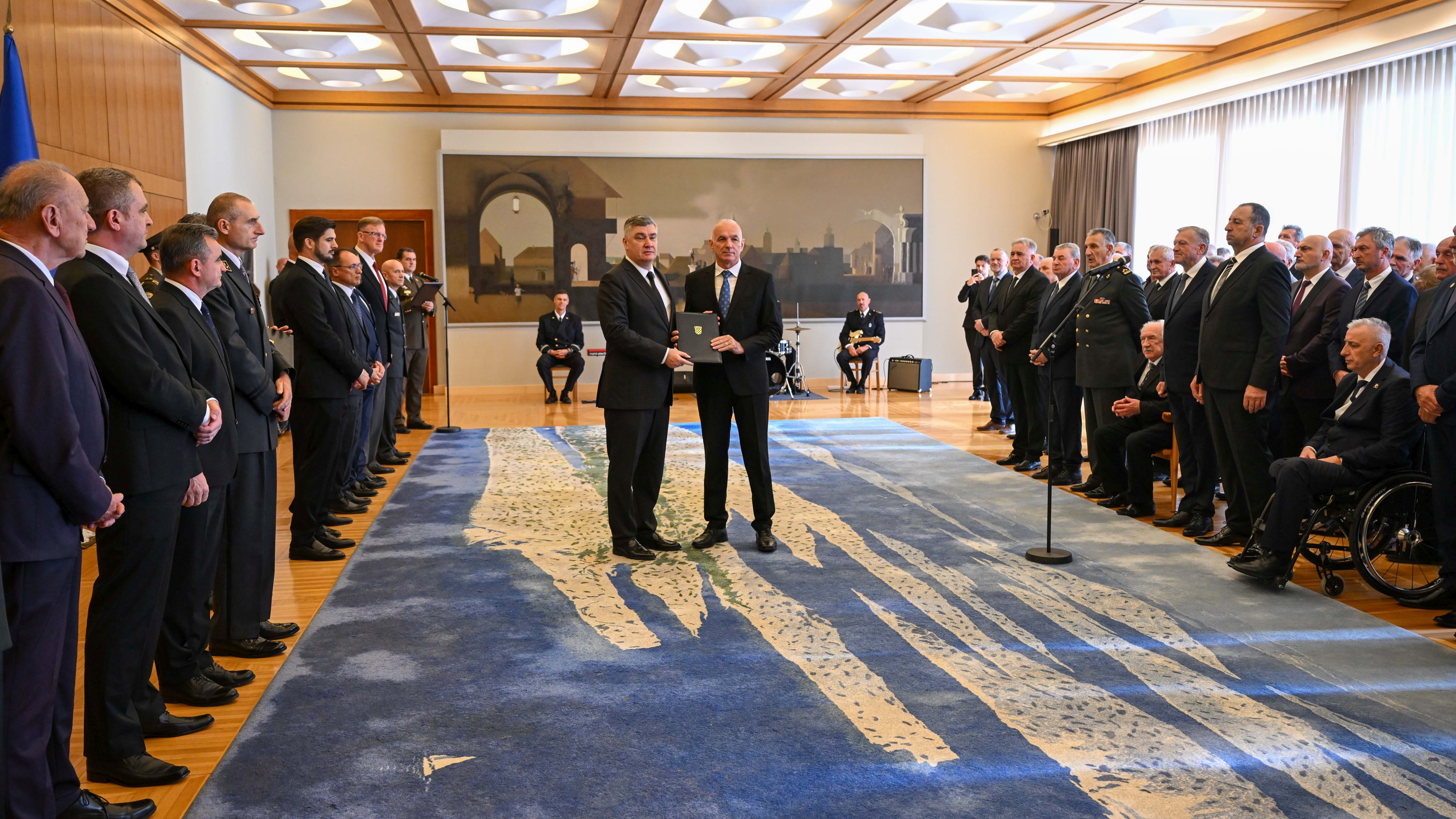 President of the Republic Presents Honorary Rank of General and ...